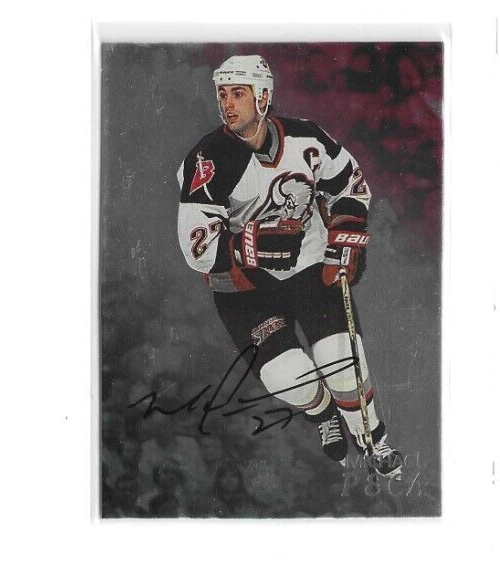 1998-99 Be A Player Michael Peca Autograph Card #12 Sabres | eBay
