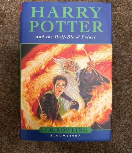 First Edition Harry Potter and the Half Blood Prince 1st edition-Rare ...