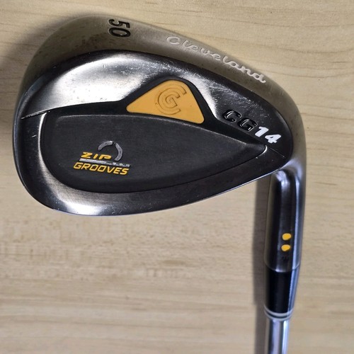 Cleveland CG14 Gunmetal Gap Wedge GW 50* 8 Bounce Traction Wedge Steel ...