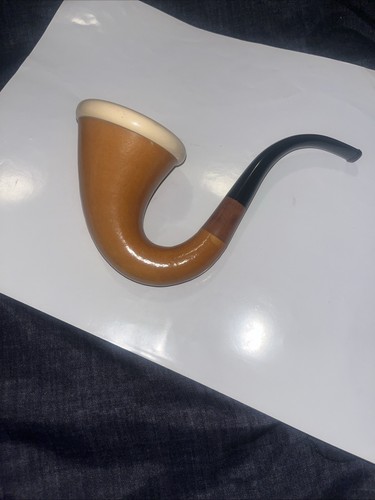 Vintage Calabash Gourd Pipe Meerschaum Bowl Sherlock Style | eBay