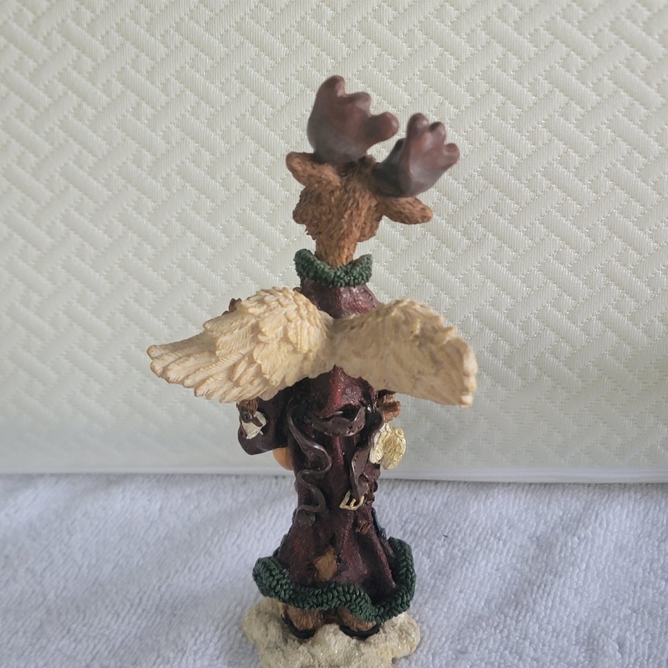 Moose Herco International Christmas Moose Dressed Angel Wings Baby ...