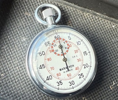 Marathon Single Action Mechanical Stopwatch | eBay