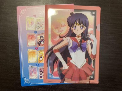Sailor Moon Sailor Mars Mini Clear File Plastic Sleeve Collection | eBay