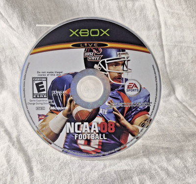 NCAA Football 08 Xbox (EA Sports, 2007) Game Disc Only | eBay