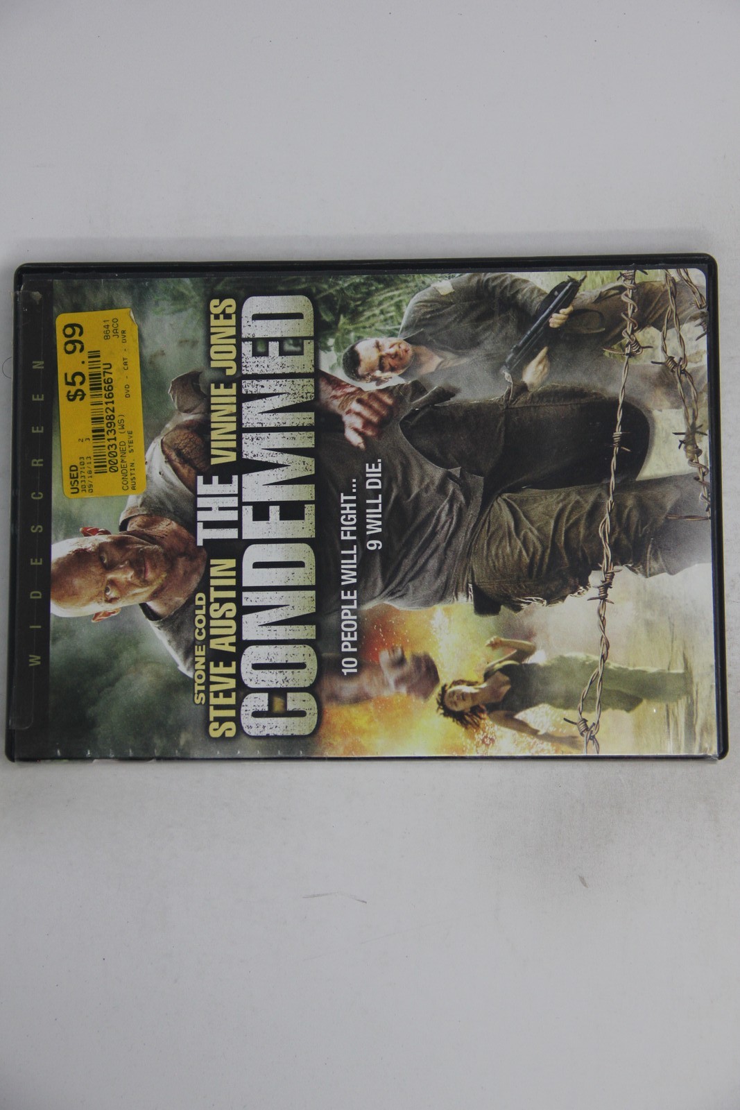The Condemned DVD Stone Cold Steve Austin Vinnie Jones 31398216667| eBay