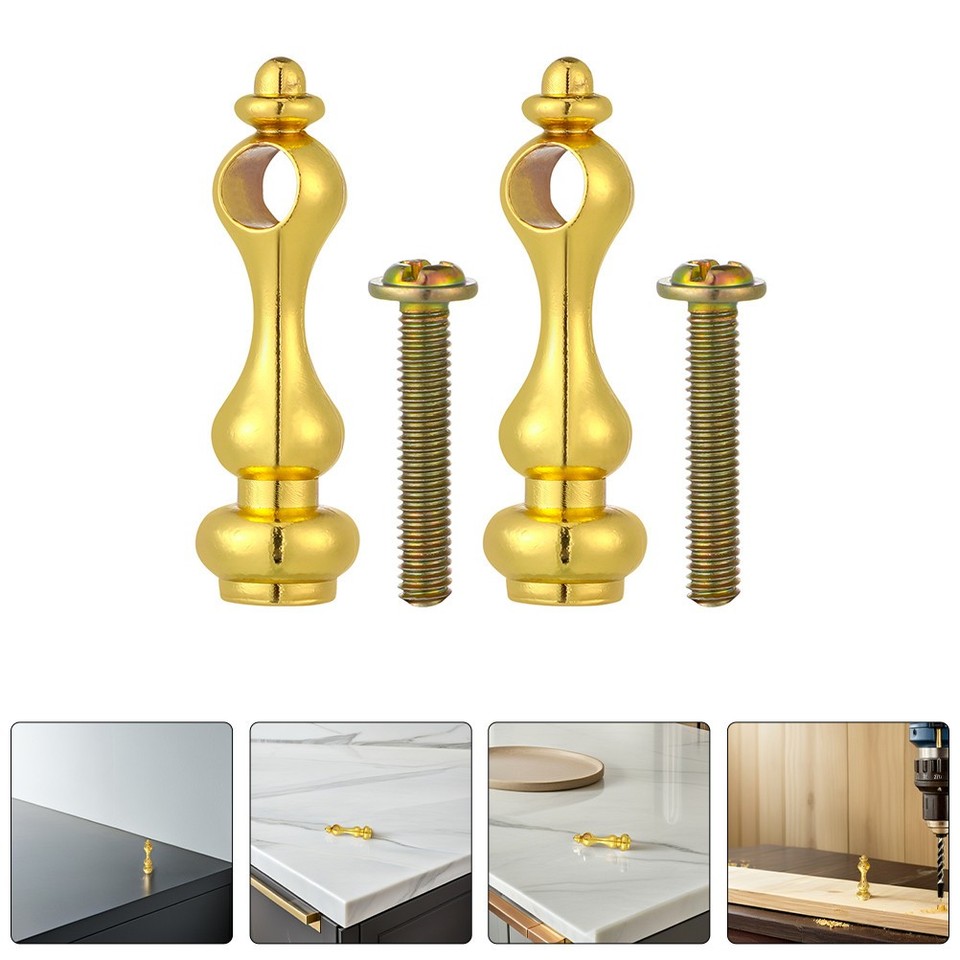 10pcs Metal Post Caps for Glass Railing Indoor Post End Cap Furniture ...