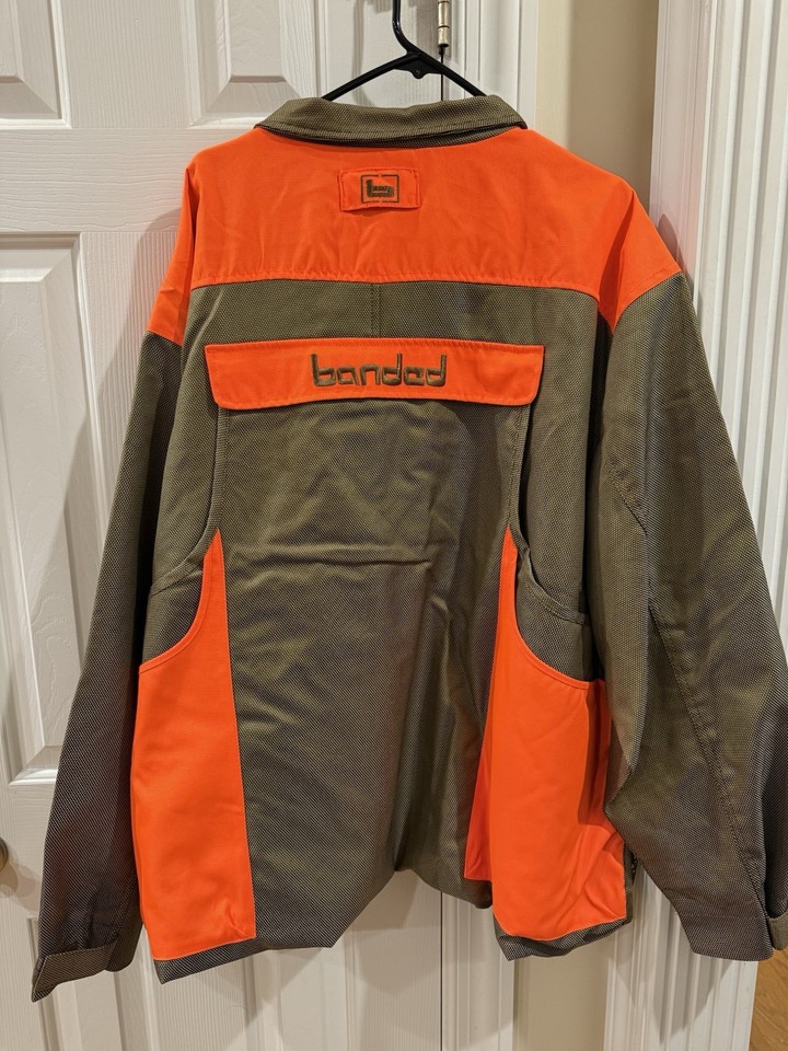 Banded Big Stone Upland Oxford Jacket Blaze Orange 3xl NEVER WORN NWT ...