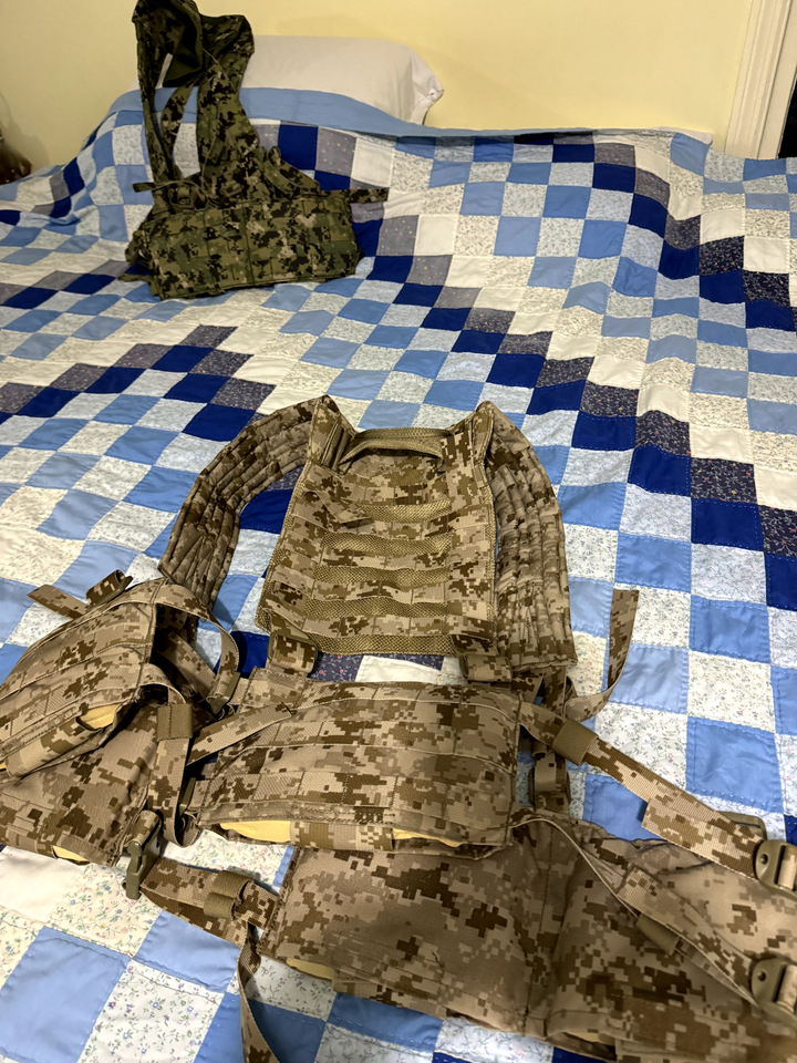 Navy SEAL AOR1 H Harness w Floats MOLLE Assault Rig Perfect for ...