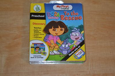 My First LeapPad Dora the Explorer To the Rescue Preschool Leap Frog ...