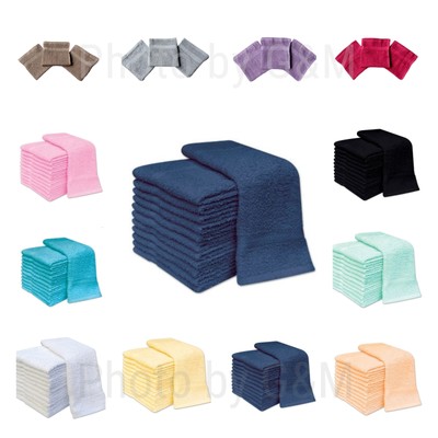 Face Cloths / Face Flannels 100% Cotton Mix Your Colours Discount ...