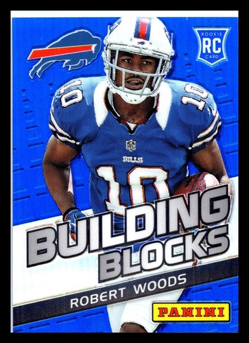 2013 Panini Monster Box - Prizm Building Blocks Robert Woods #19 Blue ...