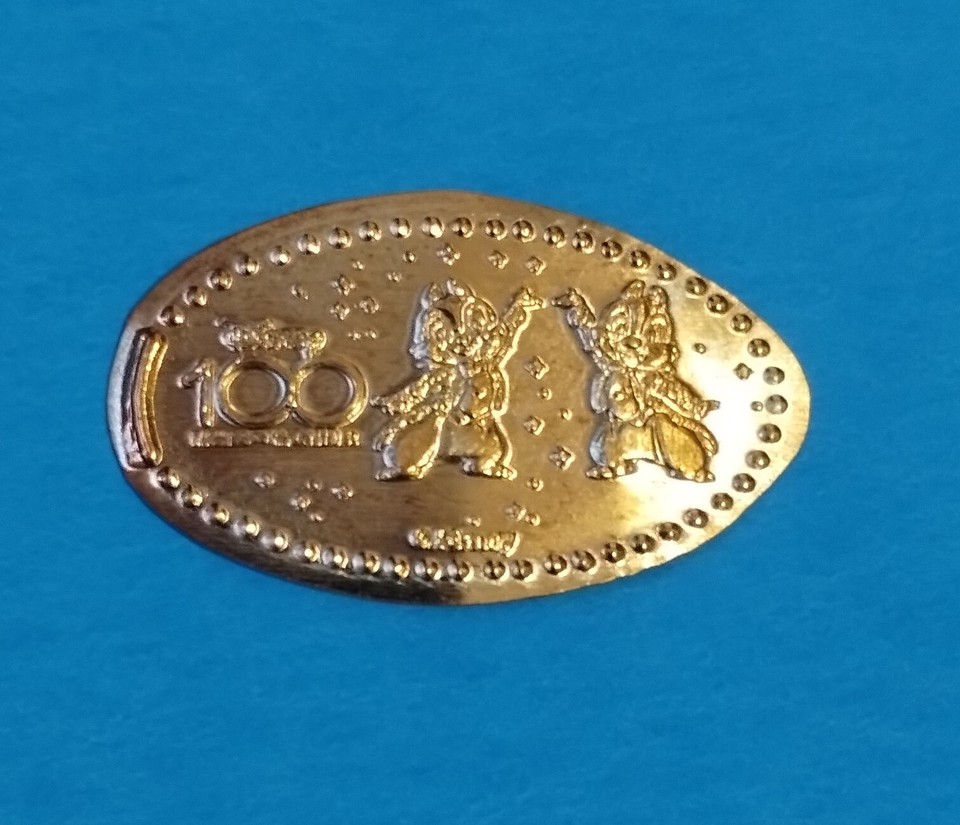 Walt Disney World - 100 Years of Wonder Pressed Pennies Elongated Coins ...