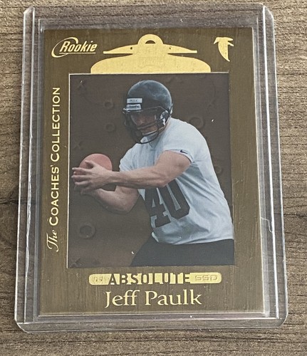 1999 Playoff Absolute Jeff Paulk Rookie Card Coaches Collection 03/25 ...