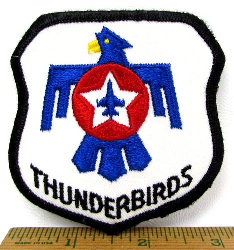 Vintage USAF Thunderbirds Demonstration Squadron Jacket Patch US Air Force | eBay
