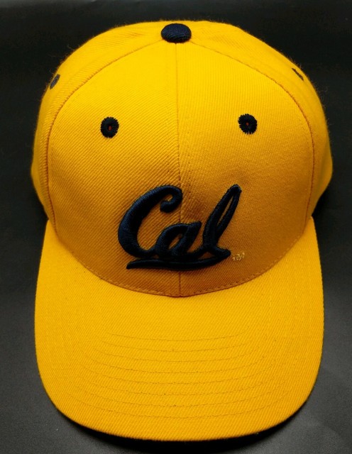 UNIVERSITY OF CALIFORNIA BERKELEY BEARS / CAL yellow adjustable cap ...
