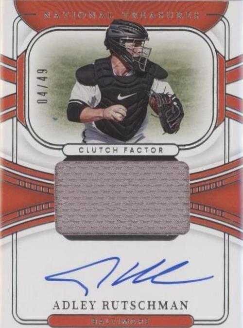 2022 Panini National Treasures - Clutch Factor Signatures Adley ...