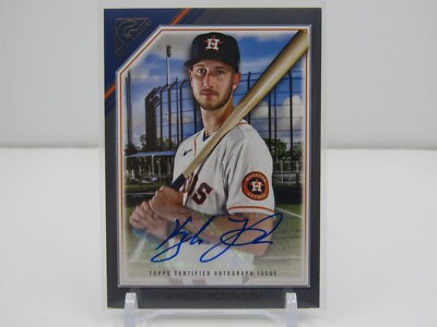 KYLE TUCKER 2022 TOPPS GALLERY AUTOGRAPH AUTO! HOUSTON ASTROS! | eBay