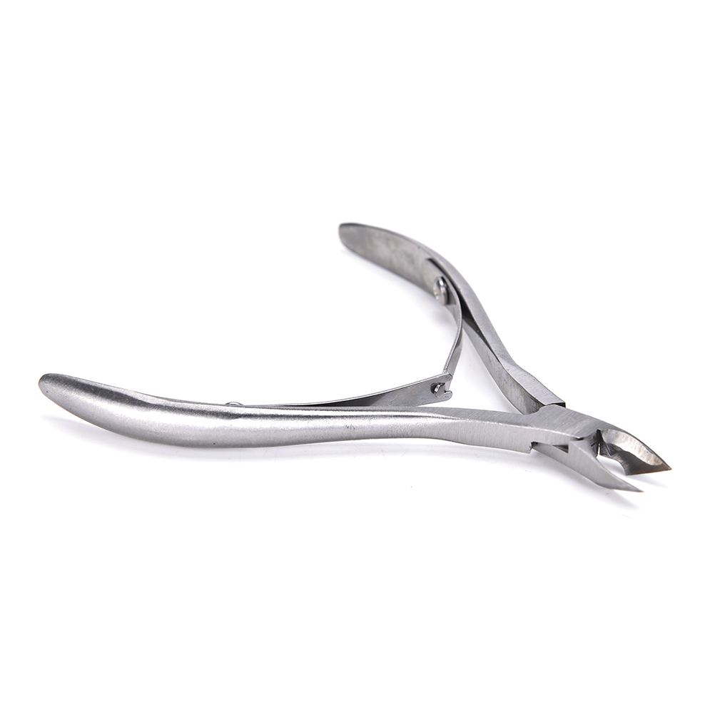Stainless Steel Nail Art Cuticle Cutter Nippers Clipper Manicure Salon ...