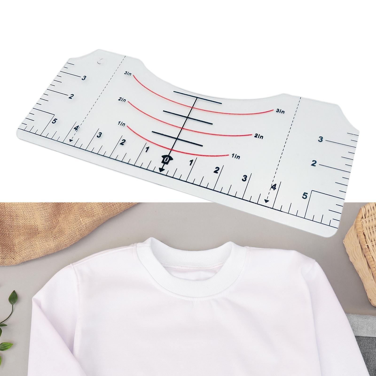 T Shirt Ruler Guide Tshirt Printing Guide for Vinyl Placement Heat ...