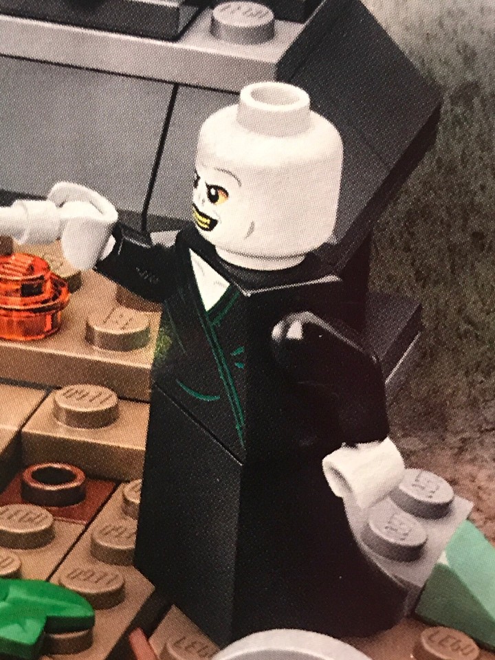 Exclusive Lego Harry Potter Mini Fig Lord Voldemort Minifigure | eBay