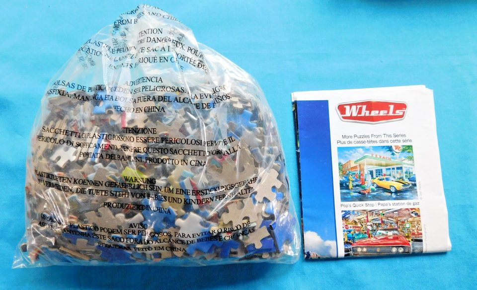 750 PIECE JIGSAW PUZZLE "BOMBER COMMAND CAFE" BY "LARRY GROSSMAN ...