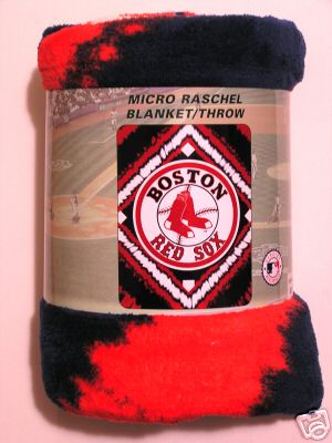 New Boston Red Sox Micro Raschel Blanket Throw Ebay