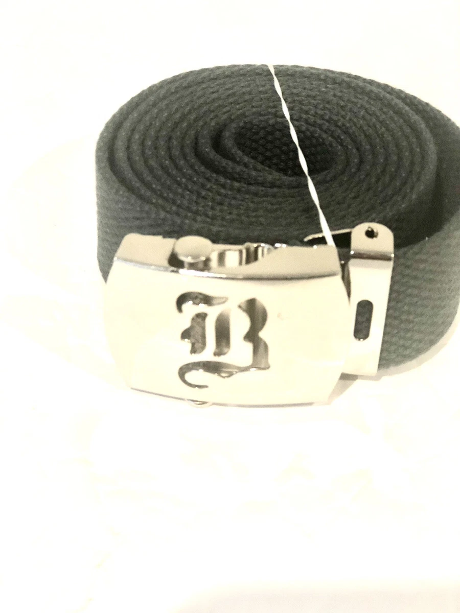 Old English Web Belt Buckles