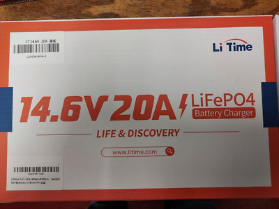 Li Time 14.6V 20A LifeP04 Battery Charger **NEW** | eBay