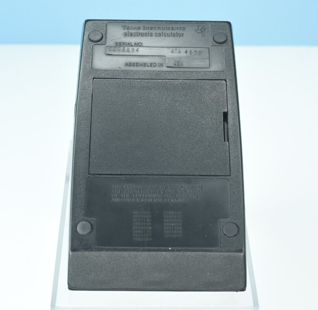 🔵 Vintage Texas Instruments TI-30 Calculator Tested WORKING 1970s Red ...