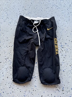 Nike Football Pants Black Tigers Gold Sample New Large | eBay