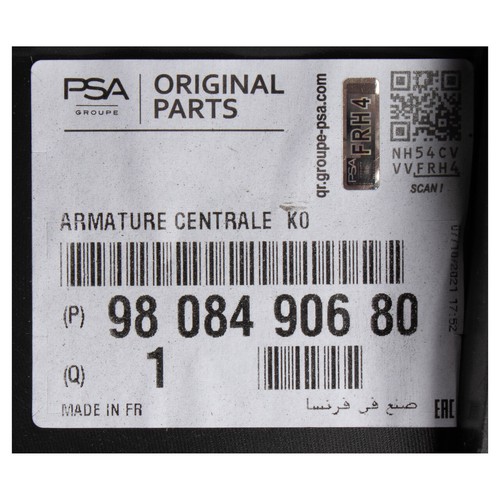 ORIGINAL PSA Opel Halter Stoßstange EXPERT ZAFIRA LIFE vorne unten ...