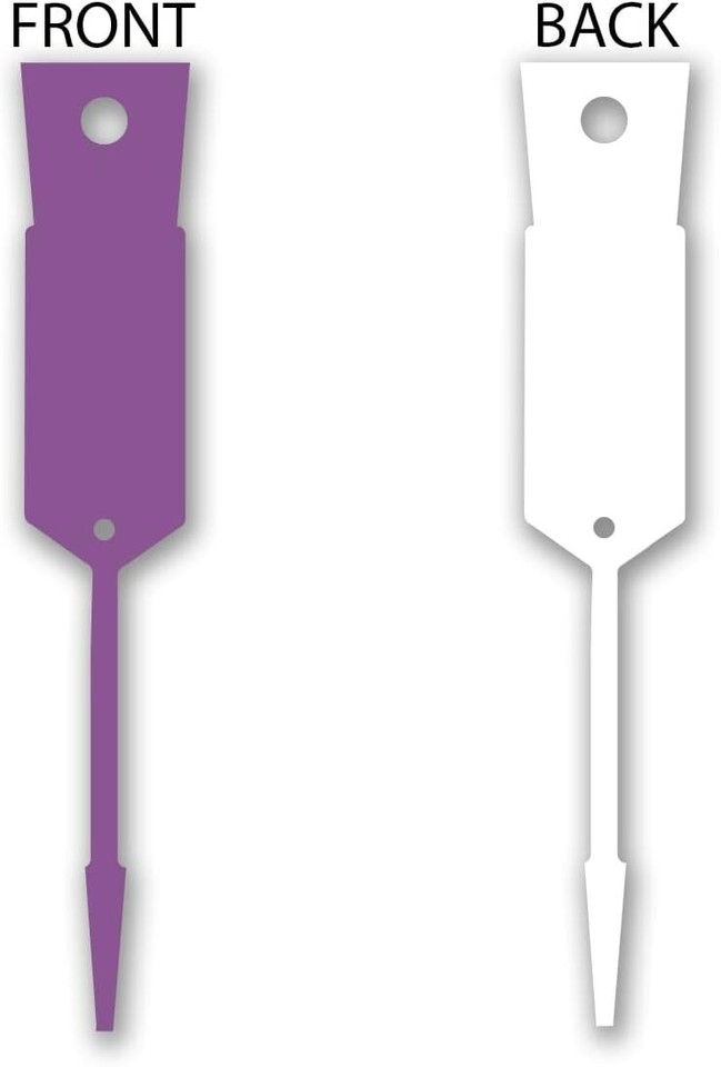 Versa-Tags Self Locking Plastic Arrow Key Tags (1000 per pack) Choose ...