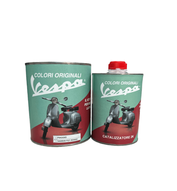 Vernice Piaggio colori originali Vespa kit per restauro 1lt + 0,5 ...