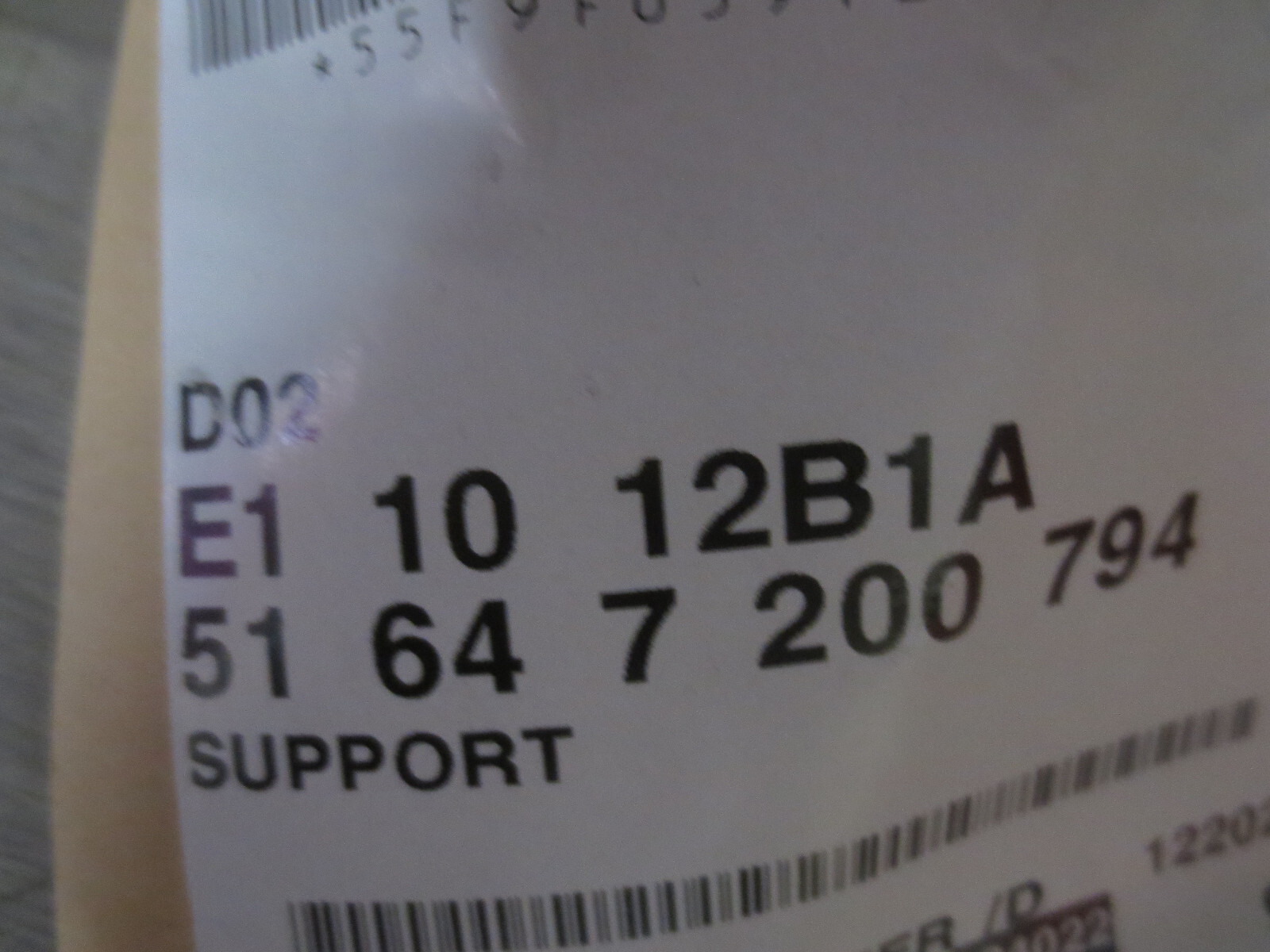 BMW 5 F10 Right Headlight Bracket Mount 51647200794 2015 for sale ...