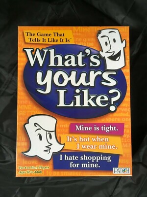 **NEW** WHAT'S YOURS LIKE? Board Game --> Perfect for family game night ...