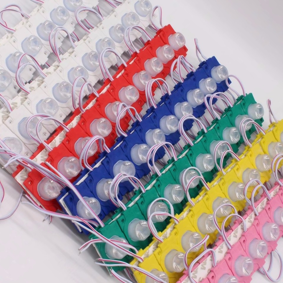 12V 3030 SMD LED Module with Lens Waterproof for Light Box Sign LED ...