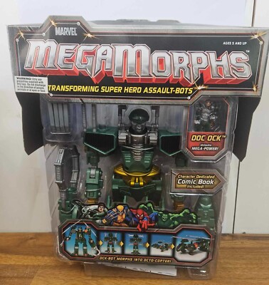 Marvel MegaMorphs Doc Ock Toy Biz 2005 Transforming Super Hero | eBay ...