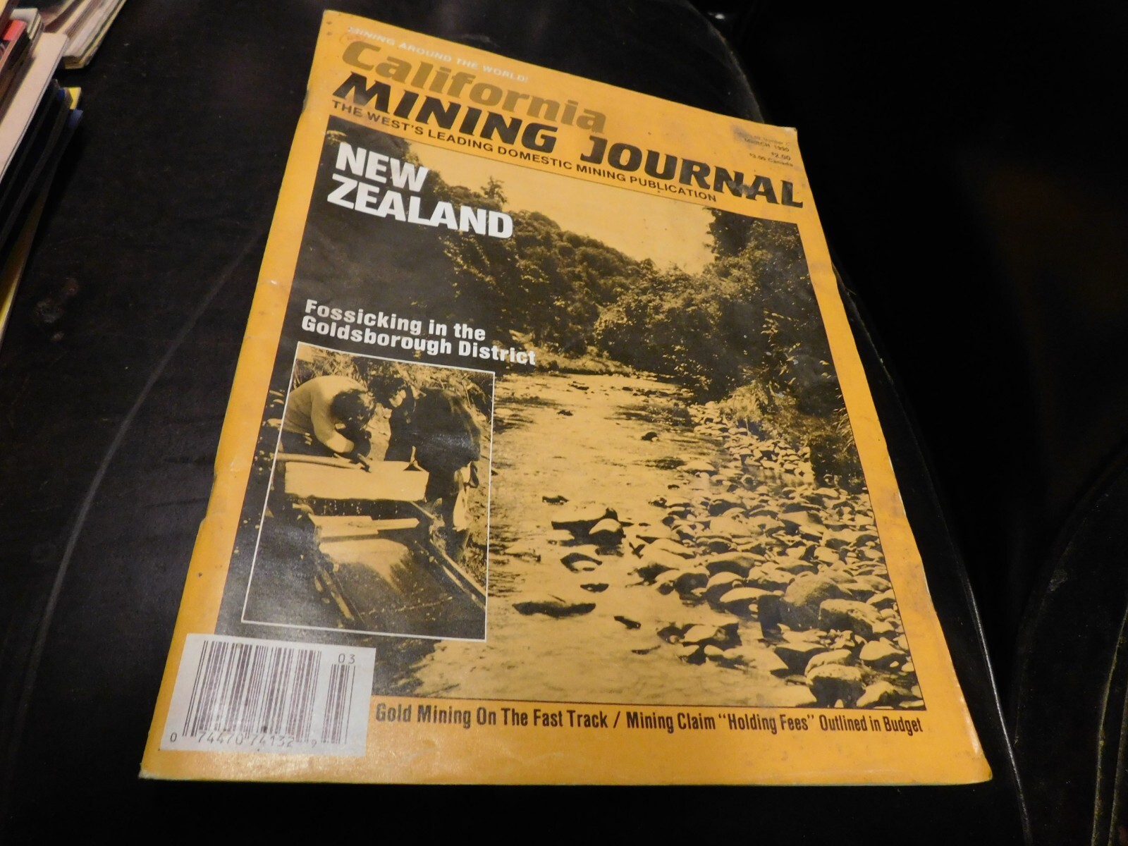 California Mining Journal Magazine 1990 March | eBay