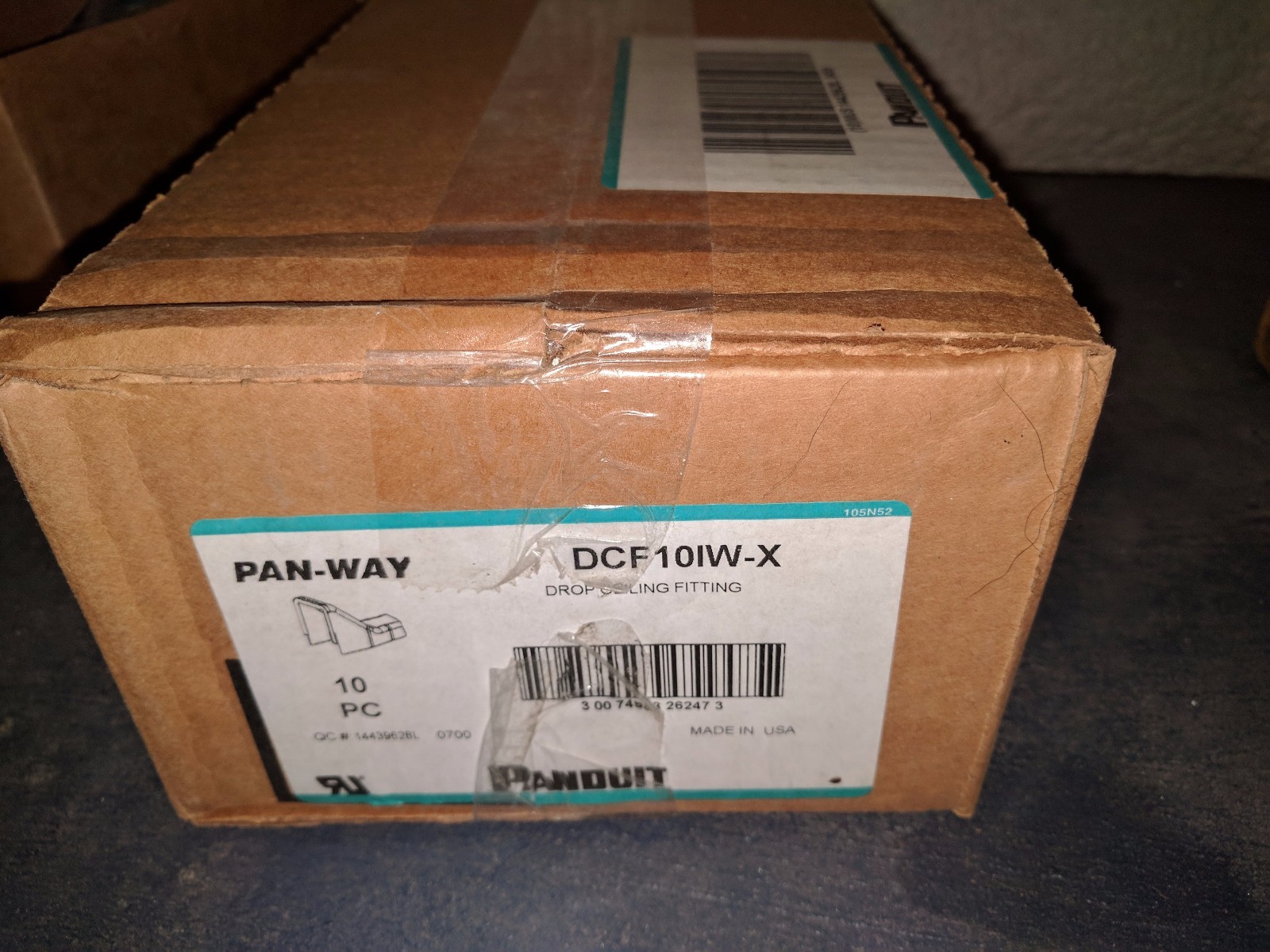 Panduit Pan-Way Drop Ceiling Fitting DCF10IW-X (10 Piece) | eBay