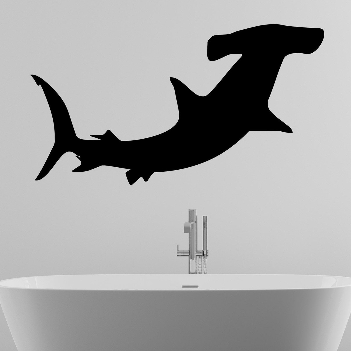 Hammerhead Shark Silhouette