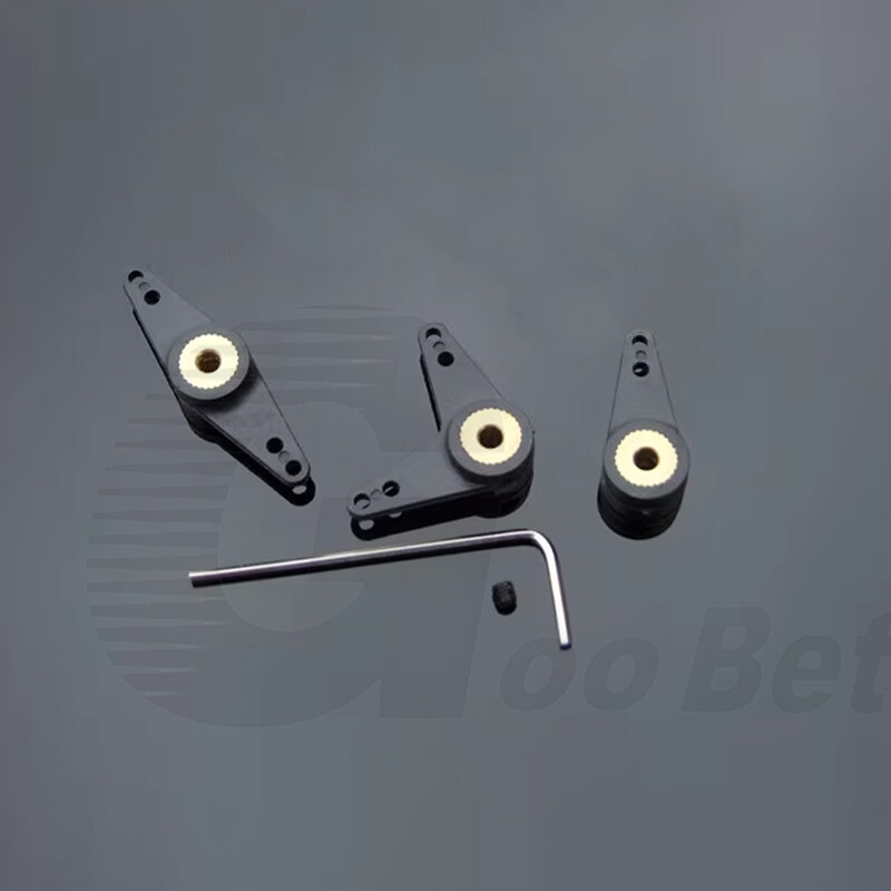 Nylon Rudder Tiller Arm Servo Horn Arm Steering Arm Rocker 3mm RC Boat ...