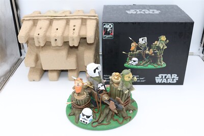 Disney Store JP Star Wars Ewok STATUE Episode 6 Return of the Jedi 40th ...