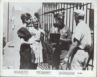 Secret File Hollywood 1961 8x10 black & white movie photo #13 | eBay