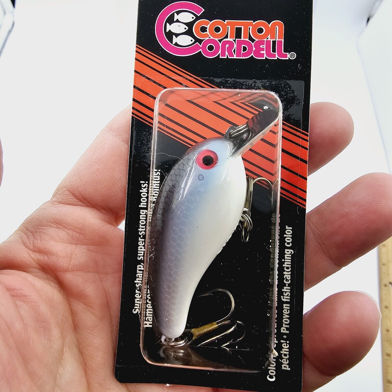 Vtg 1997 Cotton Cordell C77 Big 0 Crankbait 1/3 Oz Depth 3-5 Feet #6 ...