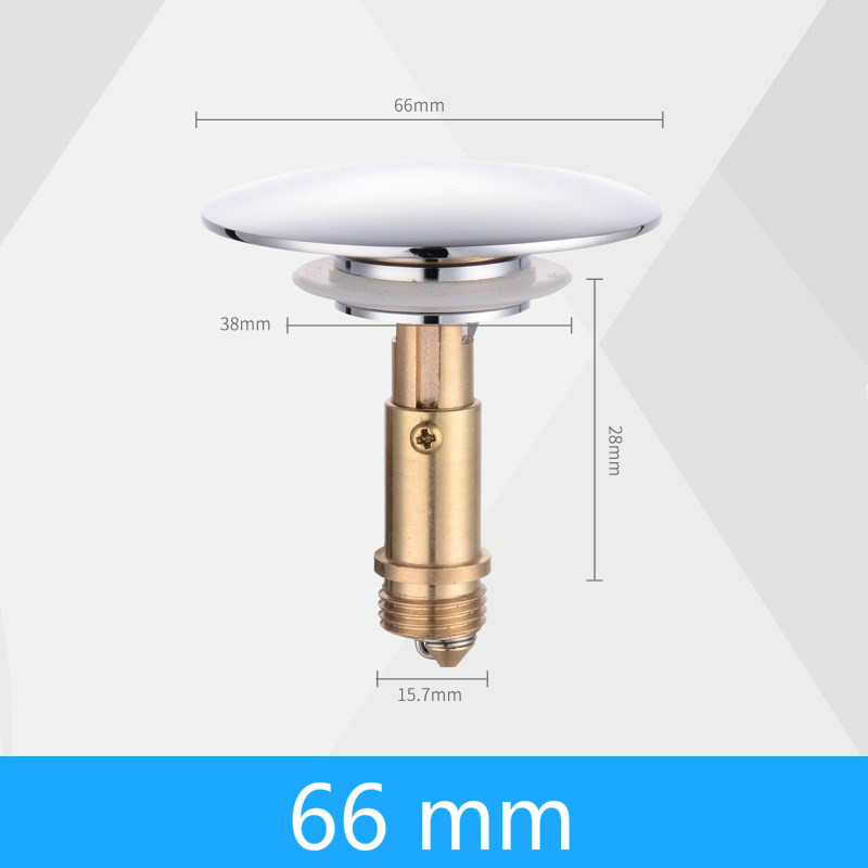 Replacement Sink Pop Up Click Clack Plug Basin Bath Tub Waste Drainer ...