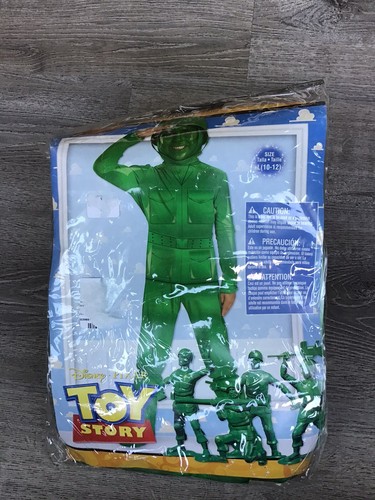 Disguise Kids Large Disney Toy Story Rare Army Man Classic Costume Kids ...