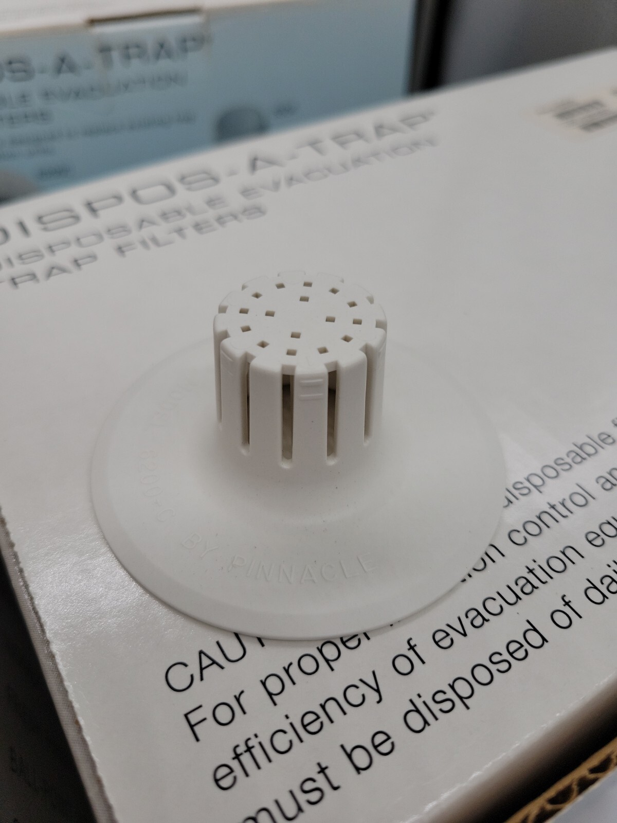 Kerr Pinnacle Dispos-A-Trap 6200C Disposable Evacuation Trap 144/Box ...