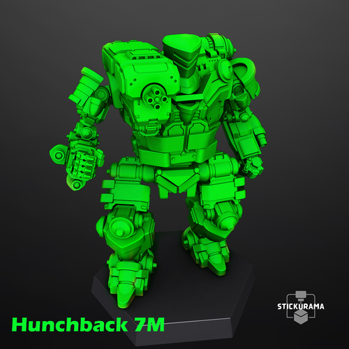 Hunchback 7M Variant - Alternate Battletech Mechwarrior Miniatures | eBay