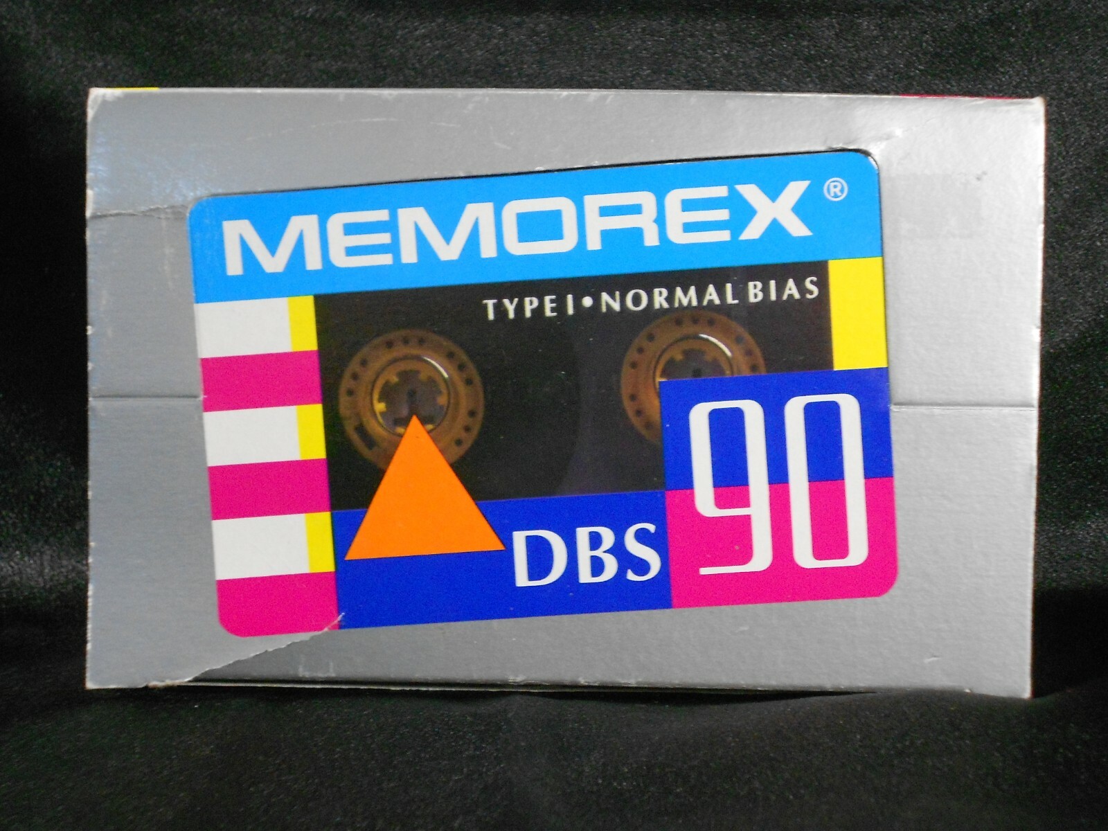 Memorex Blank Audio Cassette Tapes 90 Minute dBS 10 Pack Box Sealed New ...