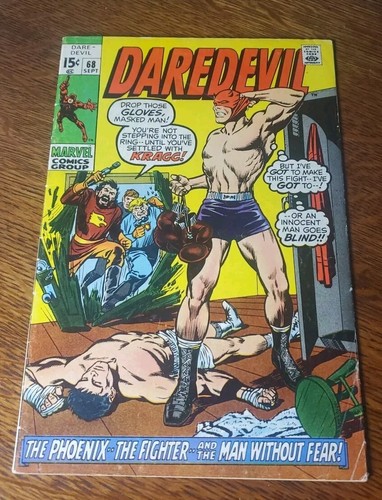 Daredevil #68 (Marvel Comics September 1970) | eBay